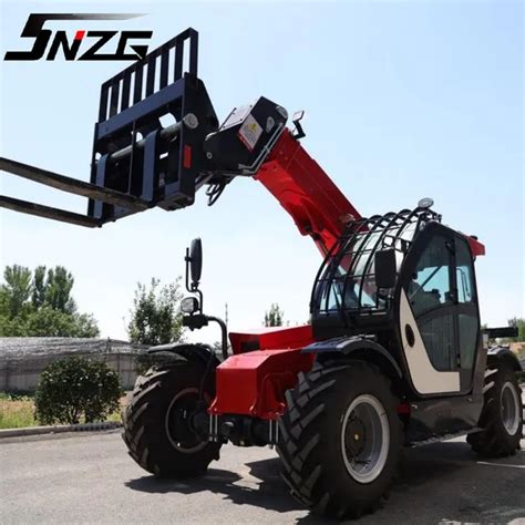 35ton 6 Ton Forklift With Telescopic Boom Telescopic Crane Loader