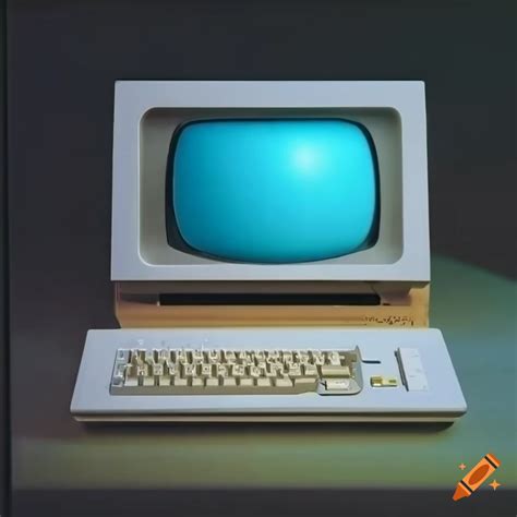 High Definition Photo Of An Apple Ii Computer