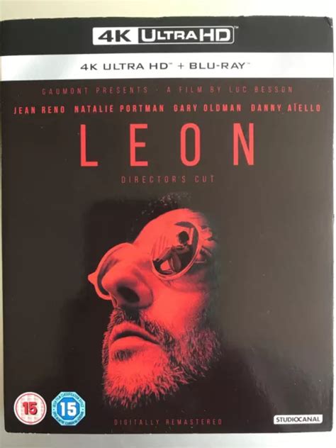 Leon The Professional 4k Directors Cut Uhd Blu Ray New Sealed