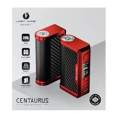 Lost Vape Centaurus Q200 Box Mod Eightvape