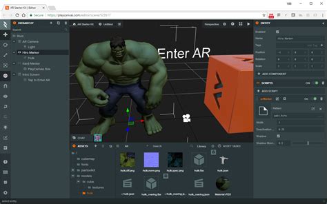 playcanvas ar