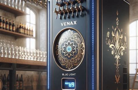 Cervejeira Venax Blue Light 209 Litros Preto Fosco Ideal Para Seu