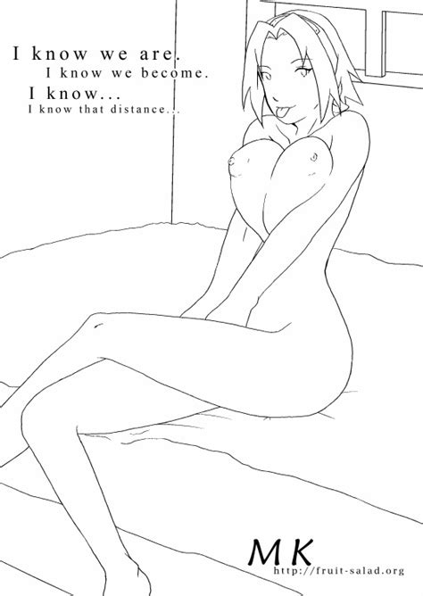 Rule 34 Female Female Only Human Line Art Mk Monochrome Naruto Sakura Haruno Solo Tagme 1205674