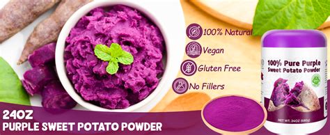Purple Sweet Potato Powder 24oz 680g Natural Food