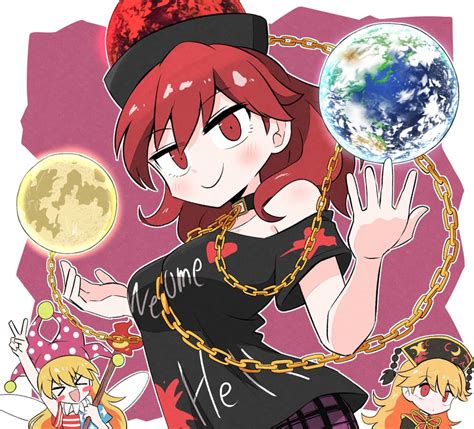 Clownpiece Junko And Hecatia Lapislazuli Touhou Drawn By Kurachi