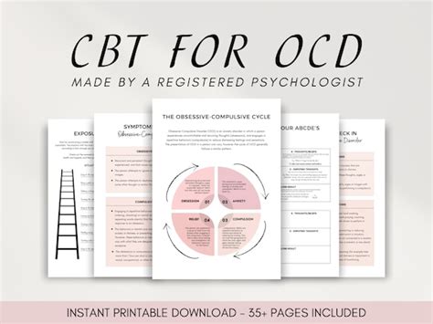 Cognitive Behavioral Therapy Worksheets For Ocd Plr Worksheets
