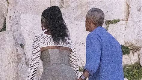 Photos Barack Obama Palms Wife Michelles Butt During Greece Visit