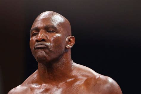 Evander Holyfield Made His Rivals Head Swell Scarily In Dramatic Fight With Controversial Ending