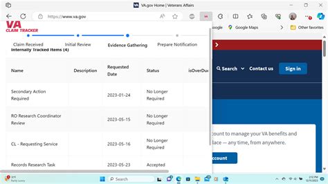 Va Claims Tracker Internally Tracked Items 4 Rveteransbenefits