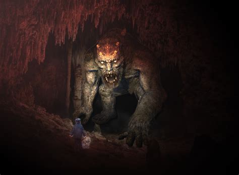 Cave Monster By Ganger Design On Deviantart