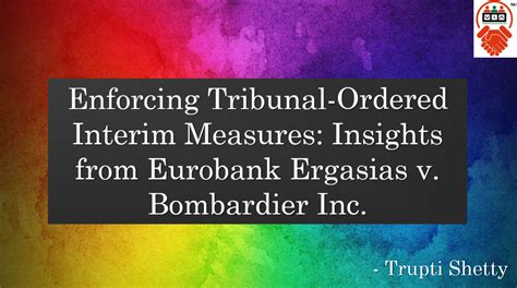 Execution Of Arbitral Award Via Mediation Centre