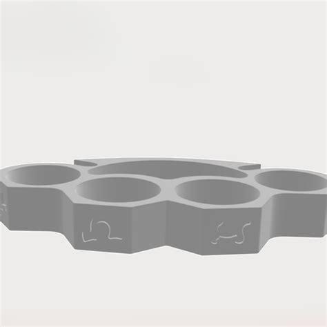 Stl File Supernatural Enochian Brass Knuckles・template To Download And 3d Print・cults