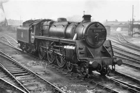 Standard Class 5mt Br 73000 At Cambridge Mpd C1951 1952 Steam Trains