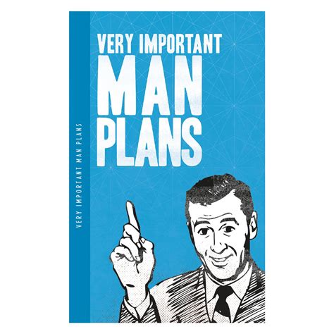 Notelets Notebook Very Important Man Plansglobal Journey Wholesale