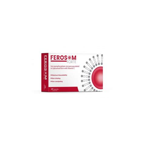 Ferosom Forte 20 Capsule Inaya Derma