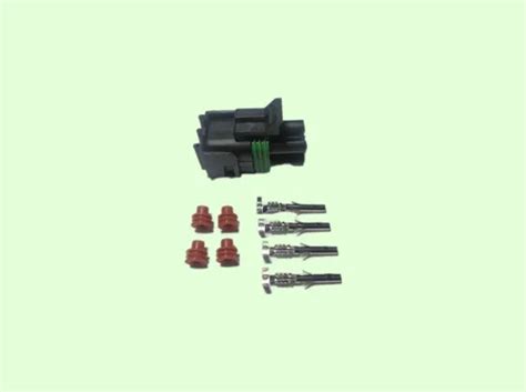 Conector Delphi 4 Vias Macho Parcelamento Sem Juros