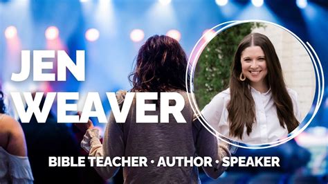 Speaking Jen Weaver