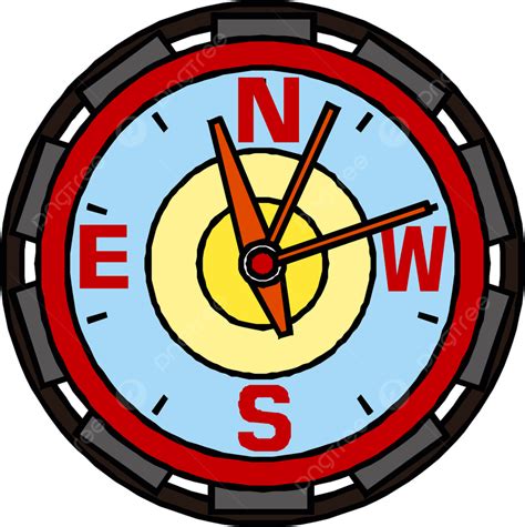 Eps10 Vector Hd Images Simple Icon Compass Vector Illustration Eps10