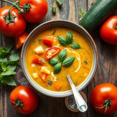 Potage De Légumes Crus Mixés Recette Rapide En 10 Minutes