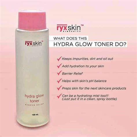 Ryx Hydra Glow Toner Lazada Ph