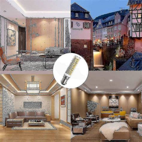 New B15d Led Bulbs 8w Equivalent 90w 80w 75w Warm White B15 Base 910lm