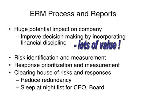 Ppt A Case Study Erm Implementation At Erie Insurance Powerpoint