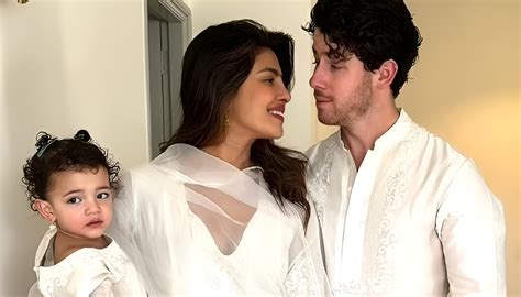 Priyanka Chopras Daughter Malti Steals Hearts In Yellow Lehenga At Diwali Party