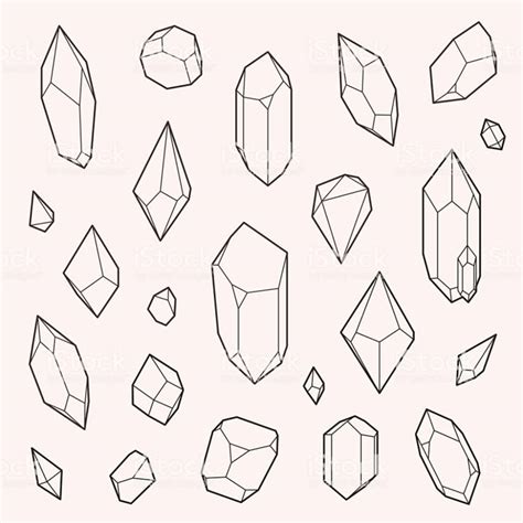 Un Expanded Strokes Vector Illustration Eps 10 Кристалл Концепт