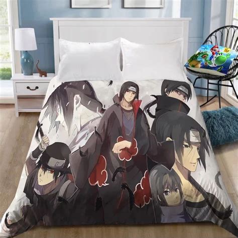 Naruto Uzumaki Naruto 12 Akatsuki Duvet Cover Set Bedding Set