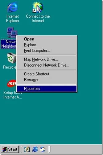 How To Network Windows 7 And Windows 98