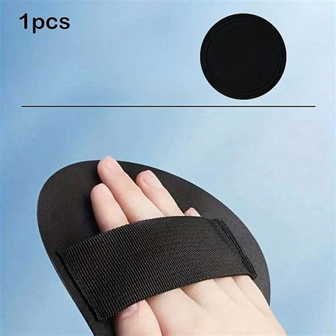 Bath Massage Magic Exfoliating Disc Black Round Exfoliating Pad For Shower Or Bath Back