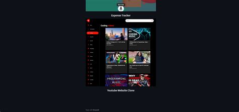 GitHub Tarik Khalfi Streamlit Potfolio