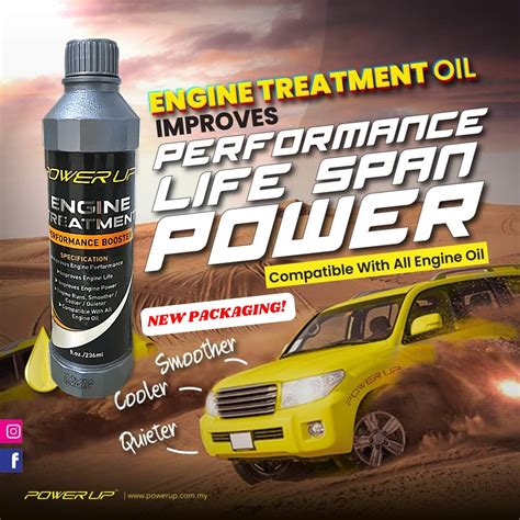 Engine Oil Treatment Additives Powerup Car Accessories Accessories