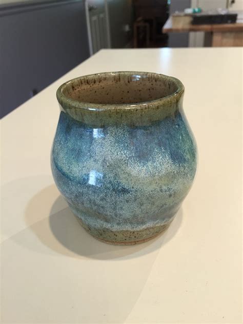 Lustrous Jade Over Ice Celadon On Recycled Clay Brown Glazes For