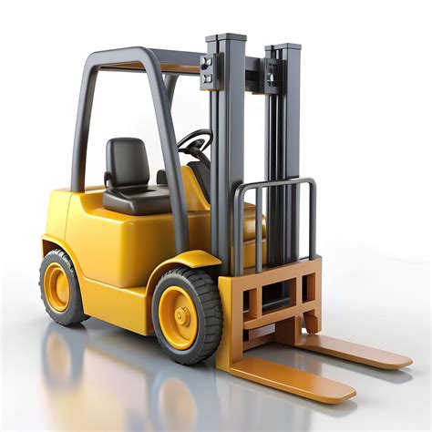 Download Forklift Transport Cargo Royalty Free Stock Illustration