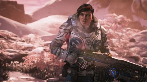 Kait With Gun Hd Gears 5 Wallpapers Hd Wallpapers Id 57139