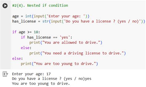 Control Flow Structures
