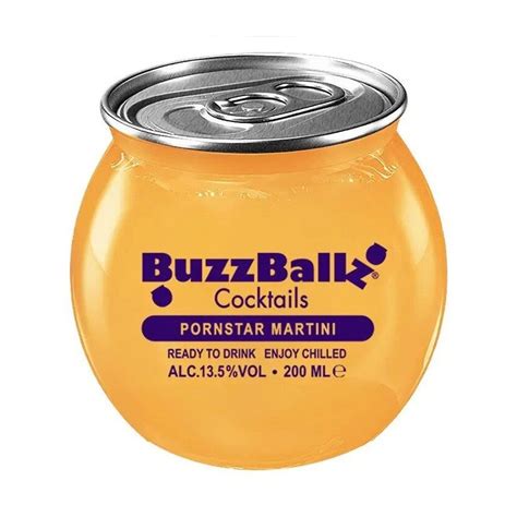 Buzz Balls Pornstar Martini Cocktail 24 X 200ml Candybrands
