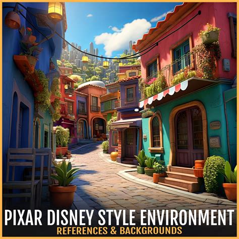 404 Pixar And Disney Style Environment Artificial Dimension In 2025 Disney Concept Art Disney