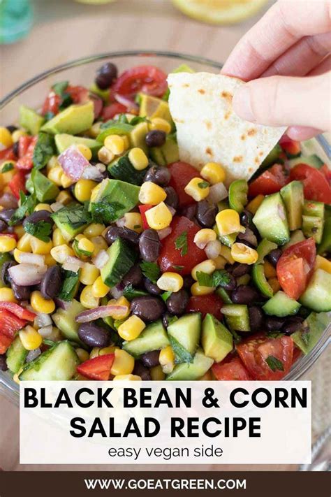 Mediterranean Corn Salad Refreshing And Healthy Recipe