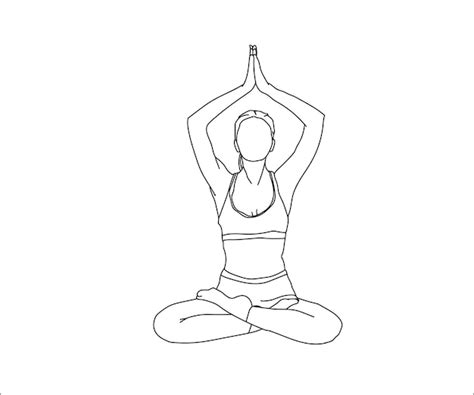 Premium Vector Girl Woman Line Art Vector Drawing