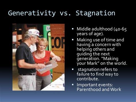 Generativity Vs Stagnation Andyafehardy