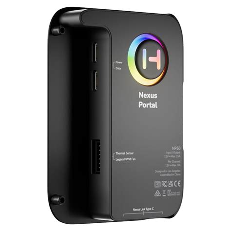 Buy Hyte Ls10 Qrgb Light Strips 3 Pack With Nexus Portal Np50 Acc Hyte