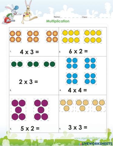 Free Visual Multiplication Worksheet For Download Free Visual