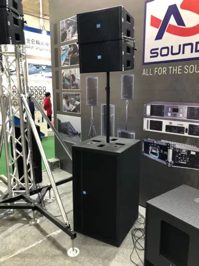 Line Array Subwoofer Bass Bin Speaker Hybrid Ft Plus Series And