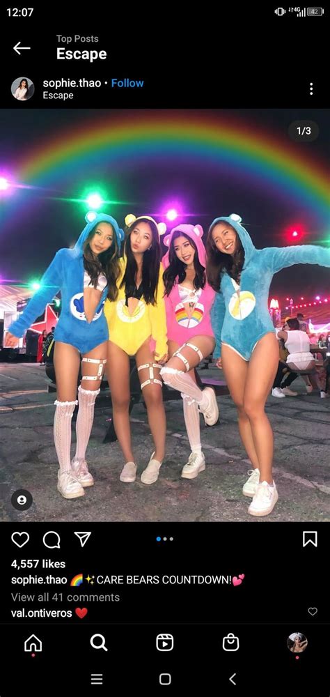 Care Bear Costume Rave Halloween Costumes Matching Halloween