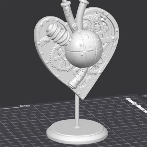 3d Printable Clockwork Heart By Ttenebrisx