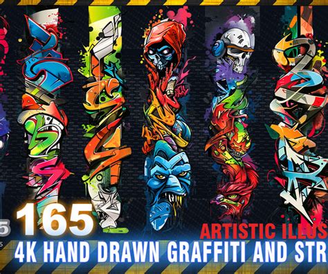 Artstation 165 4k Hand Drawn Graffiti And Street Art Illustration