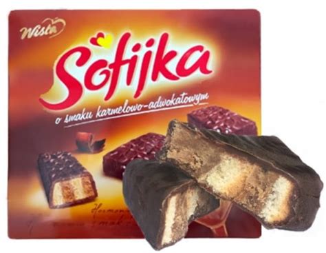 Czekoladki Z Advocatem I Karmelem Sofijka Ciastka W Czekoladzie WisŁa