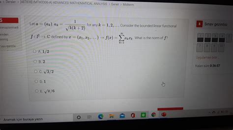 Solved Advanced Mathematical Analysis Please Solve Step By